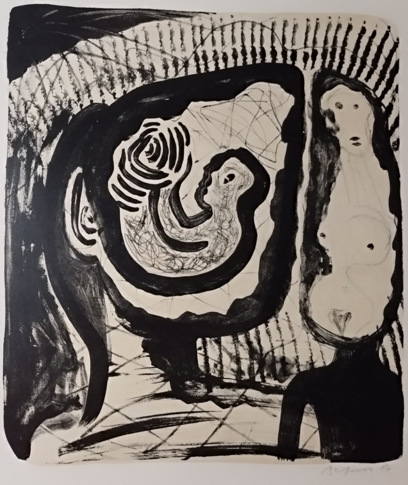 Ina Barfuss - Grafika - 59x42cm - MOMA umjetnik