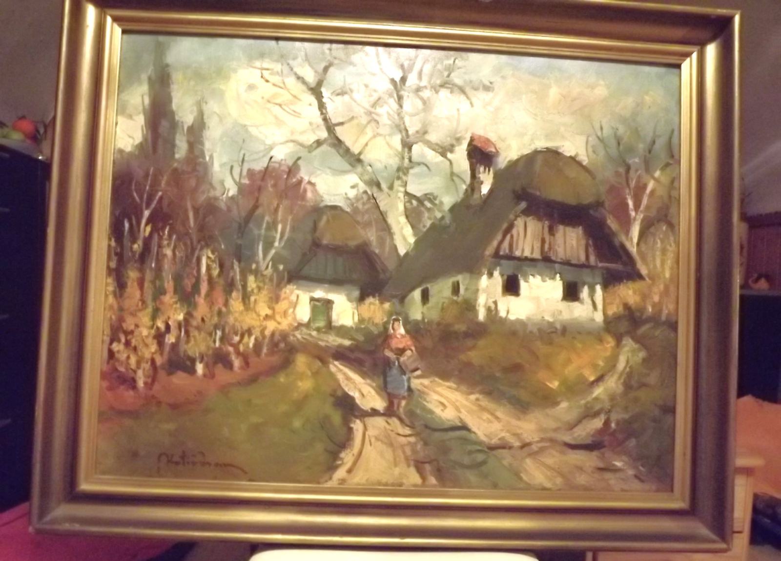 IVAN KATIČ DOMAČIJA ULJE PLATNO