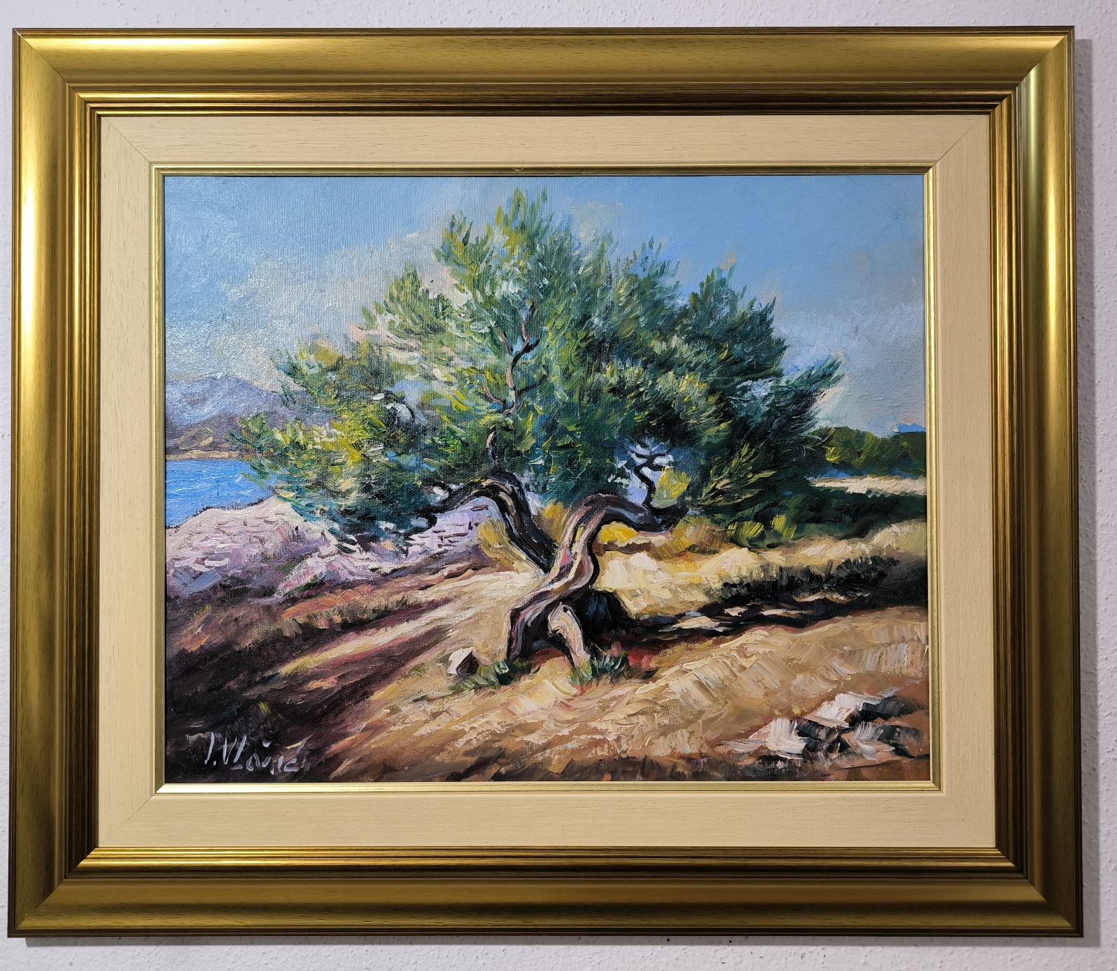 Ivan Vlašić - Maslina ulje na platnu