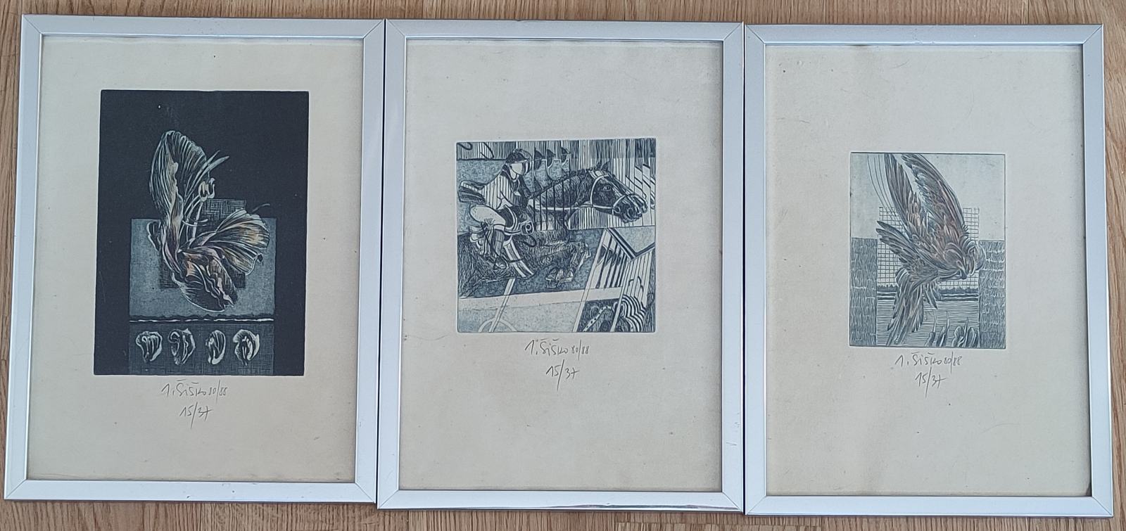 Ivica Šiško tri slike