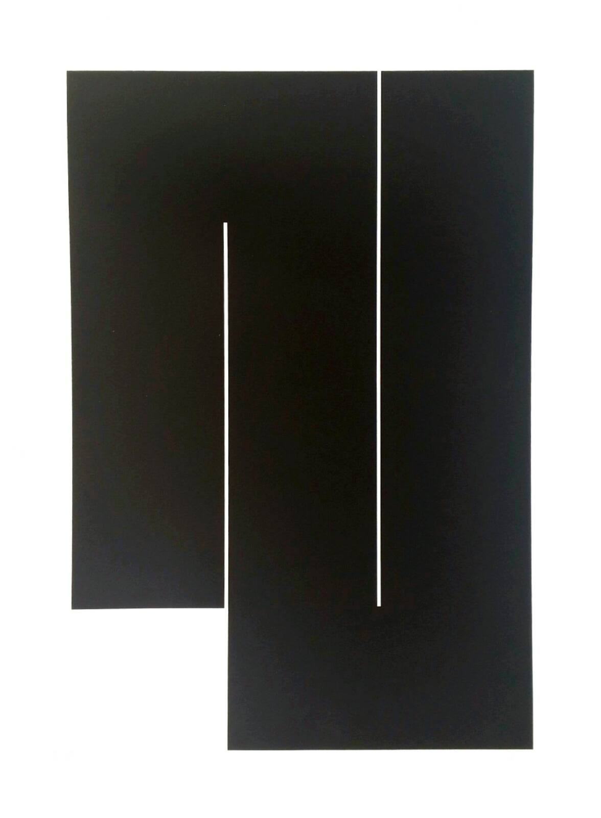 Julije Knifer Meandar 2 svilotisak serigrafija 70x50cm