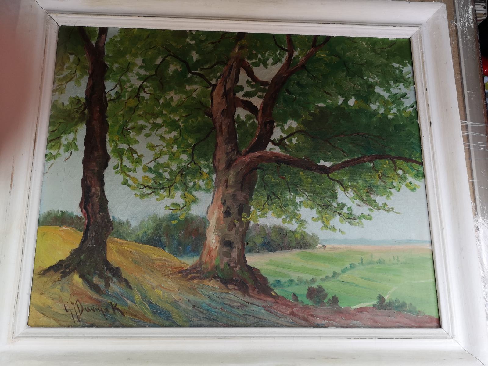 Ljubo Duvnjak Ljubomir oko 1920 ulje na platnu