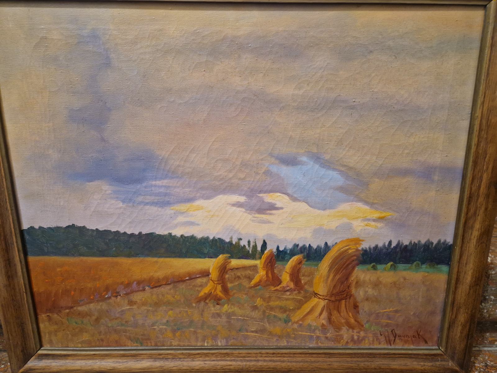 Ljubomir Duvnjak - ulje na platnu