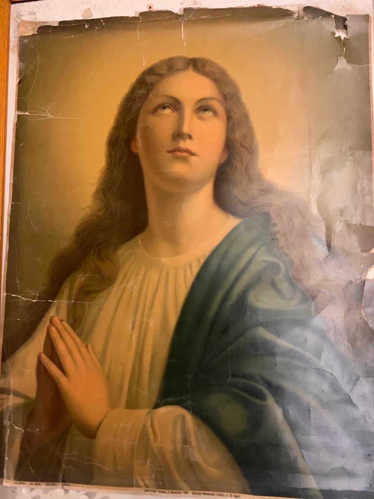 MADONA REPRODUKCIJA 50x40cm