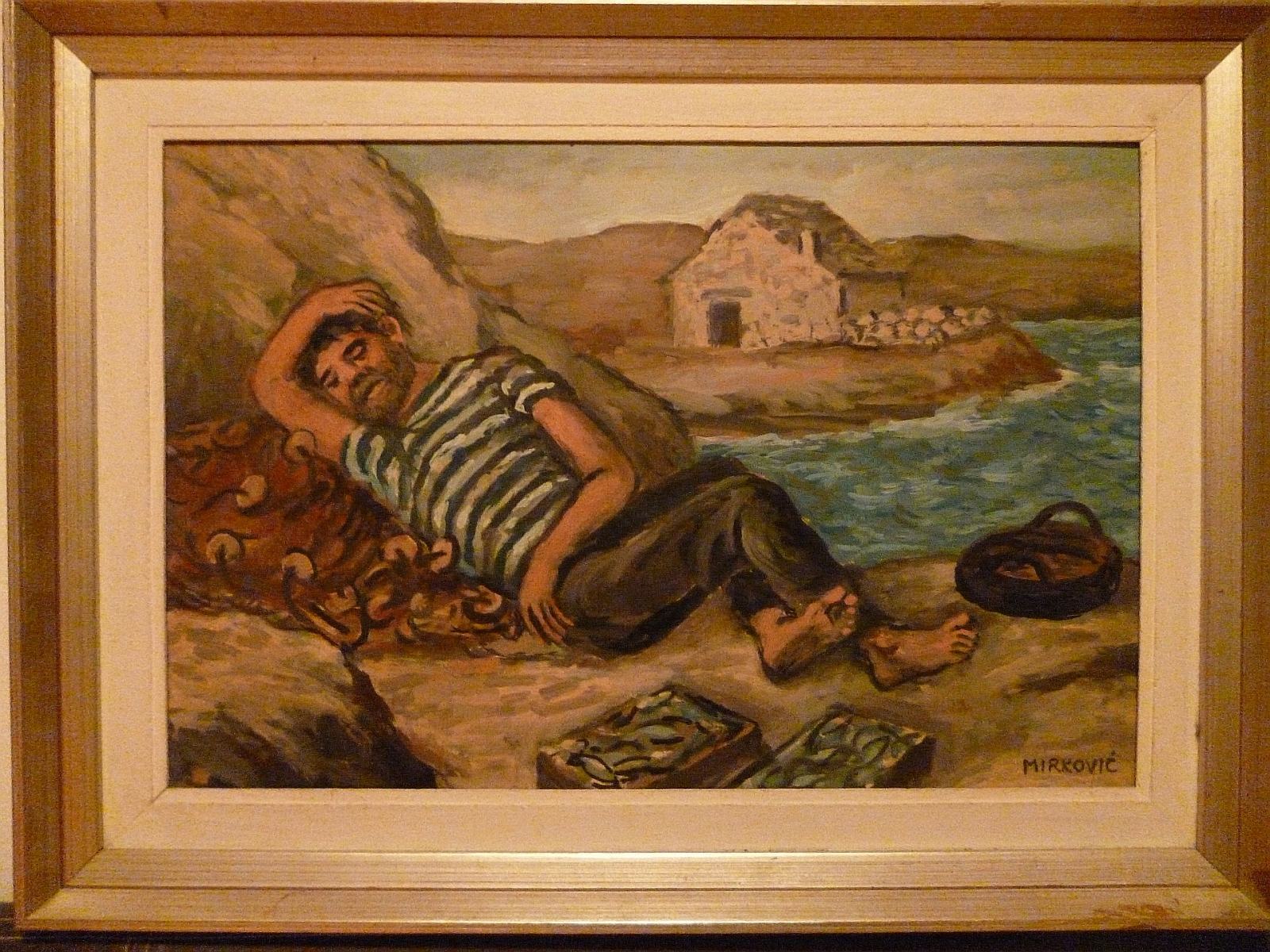IVAN MIRKOVIĆ Ribar počiva