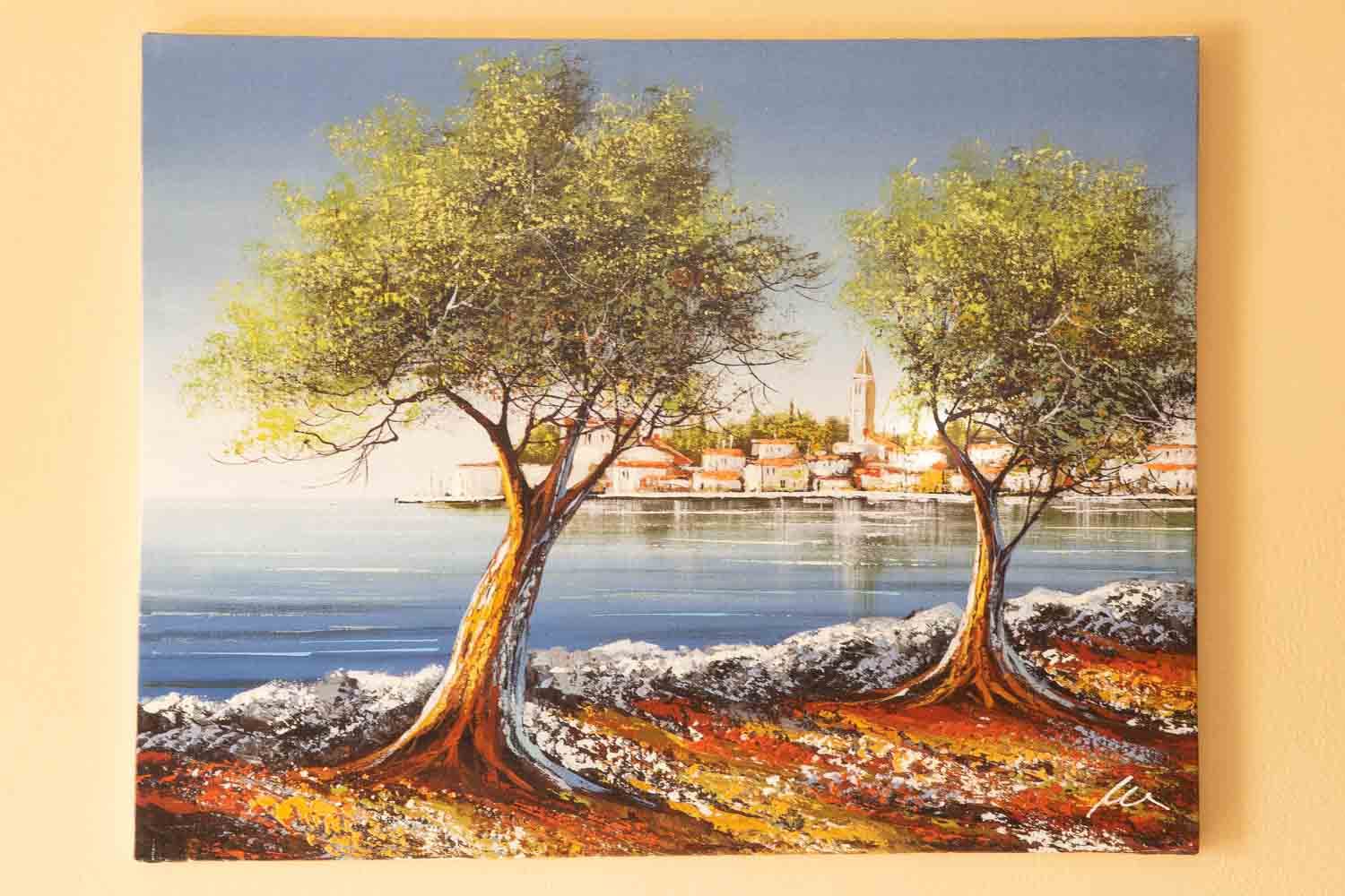 Umjetnička slika Novigrad istarski - Art Kruno
