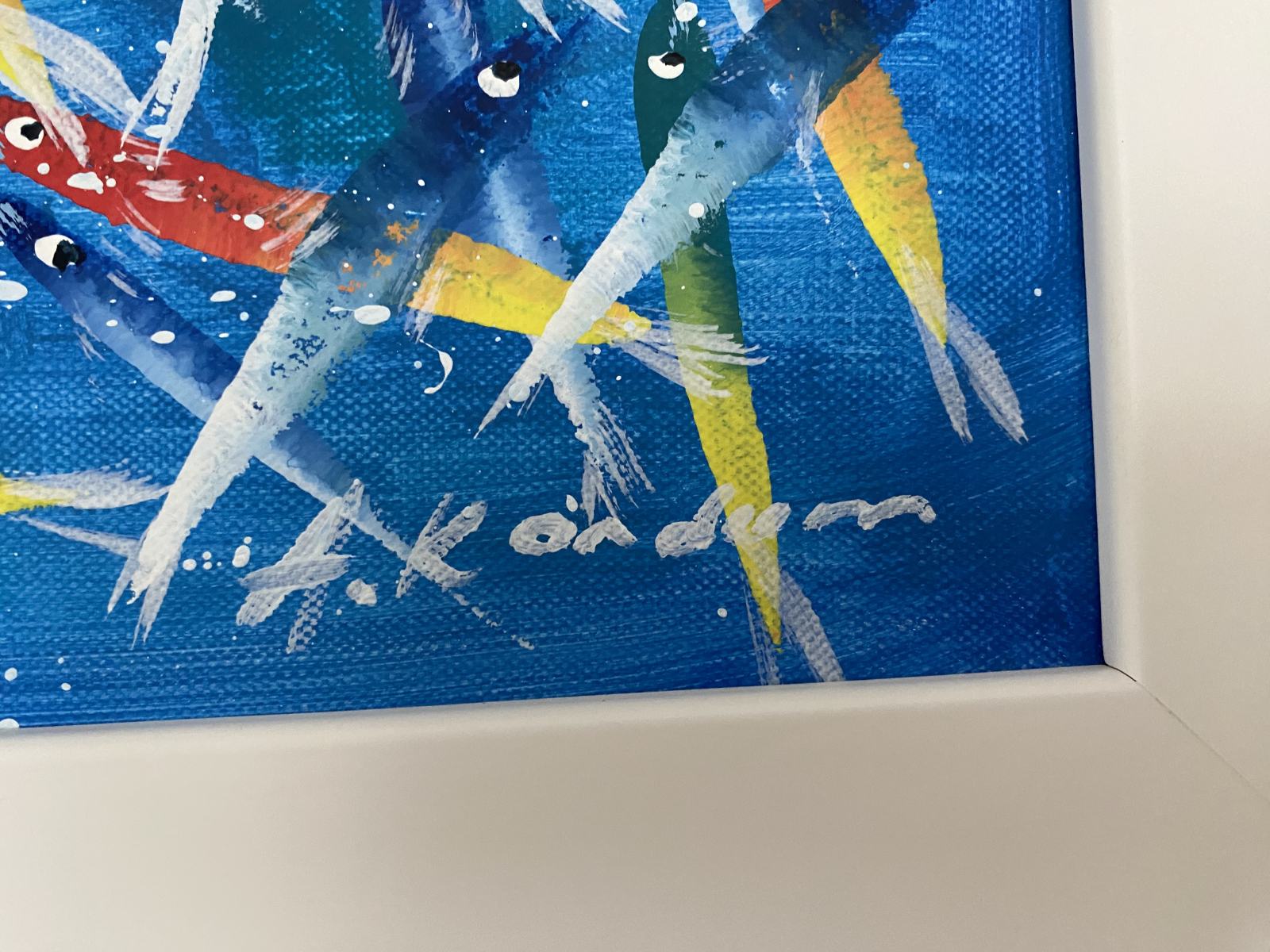 Originalne slike A. Kardum “Ribe” ilje na platnu