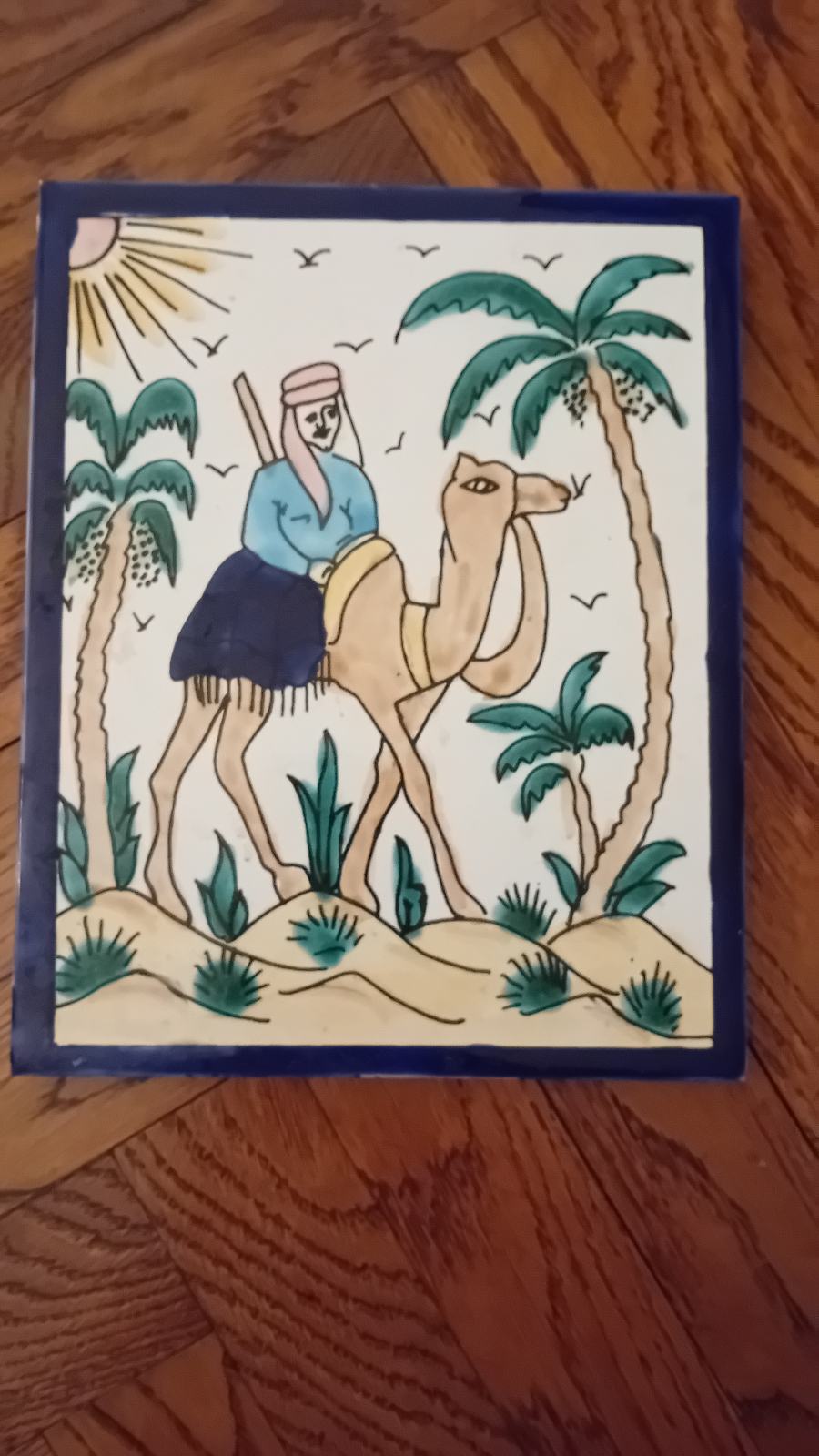 Oslikana keramicka plocica