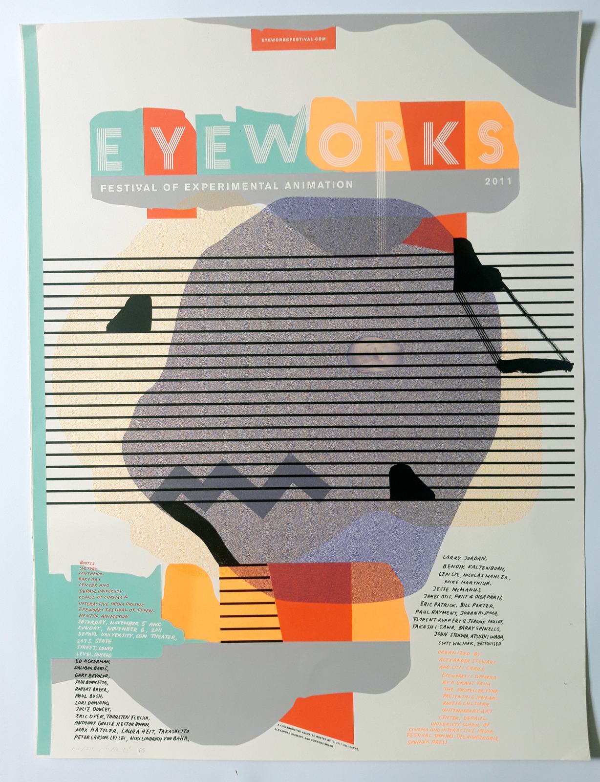 Plakat - Eyeworks festival - 2011
