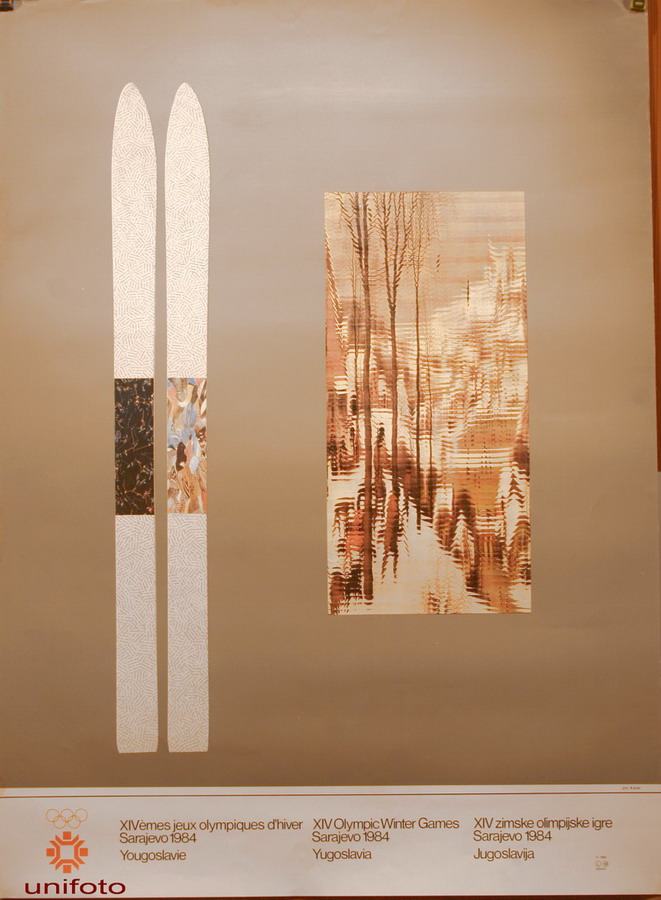PLAKAT ZIMSKE OLIMPIJSKE IGRE - SARAJEVO 1984