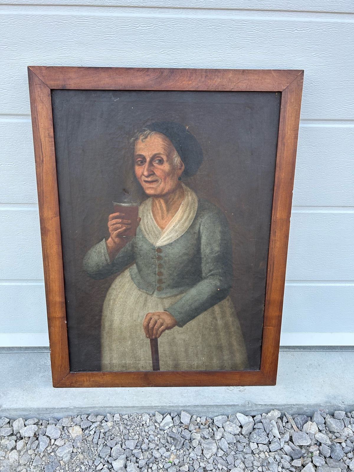 PORTRET-ULJE NA PLATNU