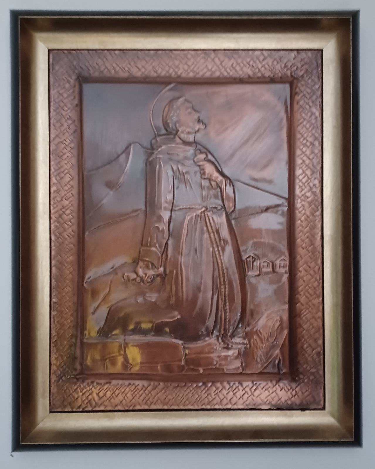 Reljef na bakru - Nikola Tavelić