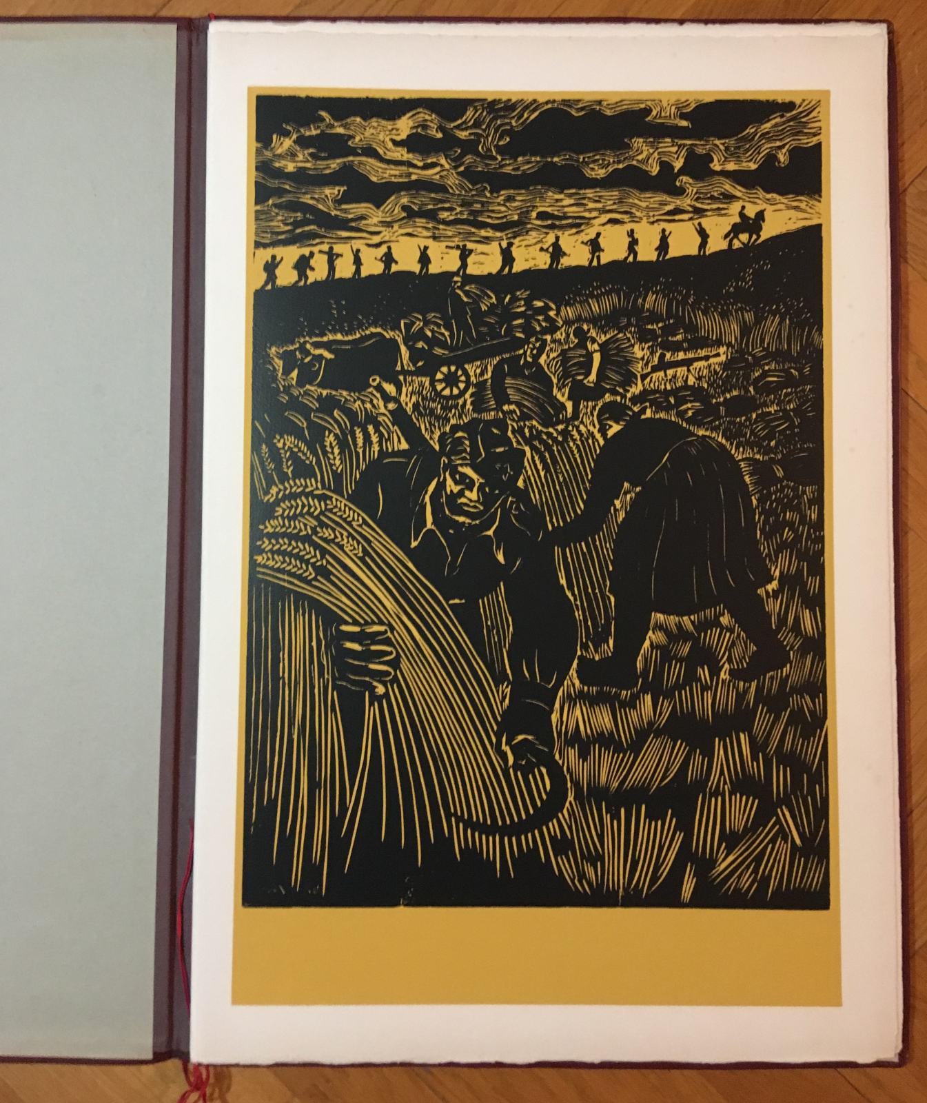 FRANJO MRAZ / JOSIP CAZI - Mapa grafika iz 1974.