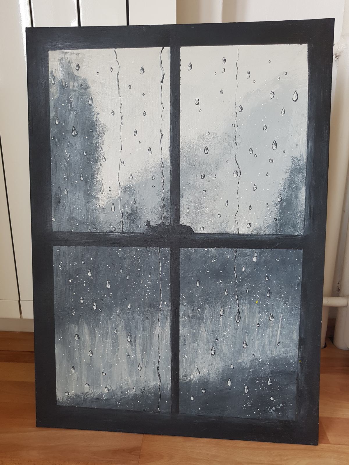 Slika, akril na platnu 50x70