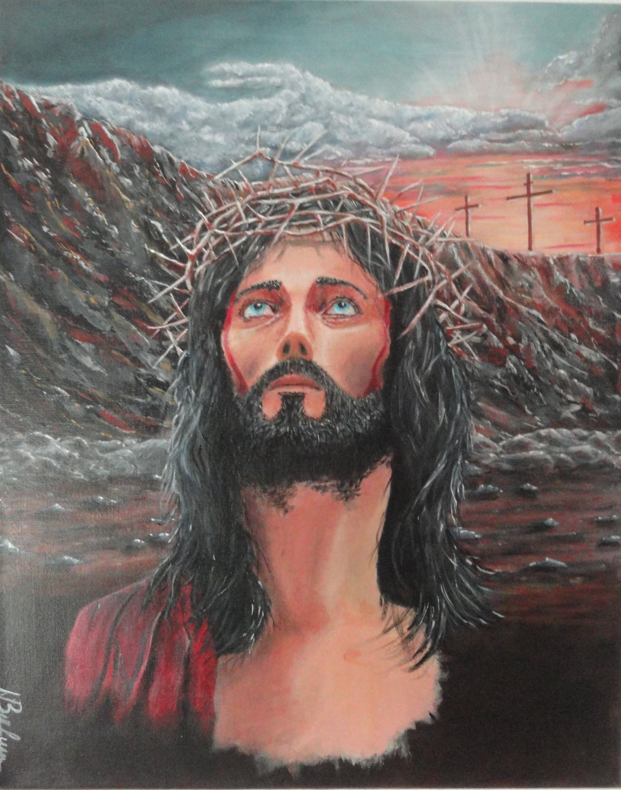 SLIKA NA PLATNU / ISUS KRIST-2