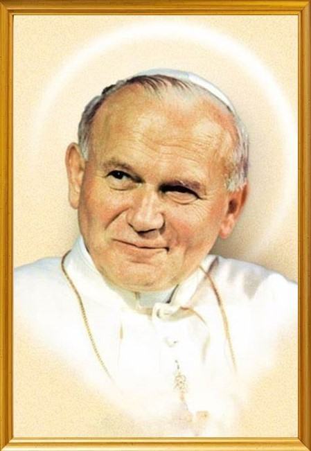 Slika SVETI IVAN PAVAO II., visine 50 cm, prodajem