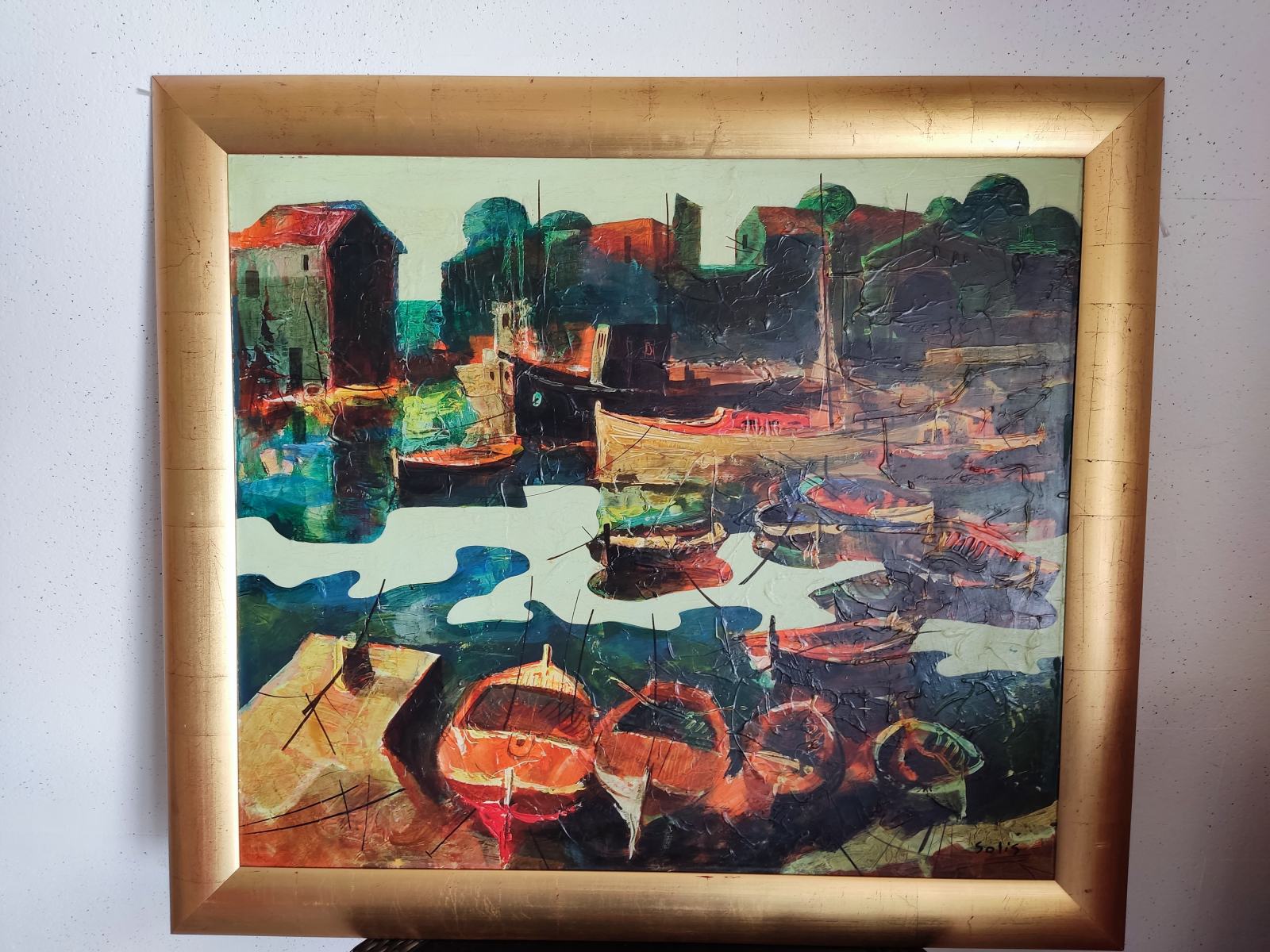 Solis Mate ulje na lesonitu