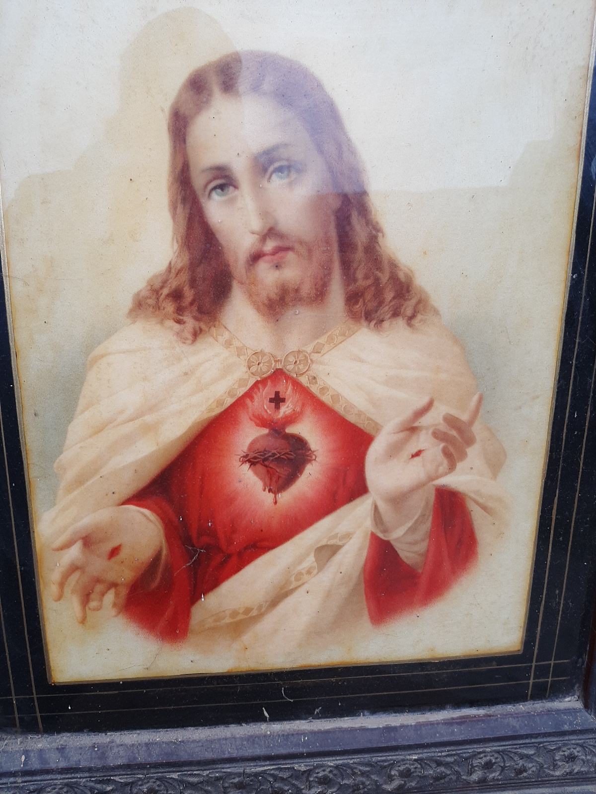 Srce Isusovo stara slika