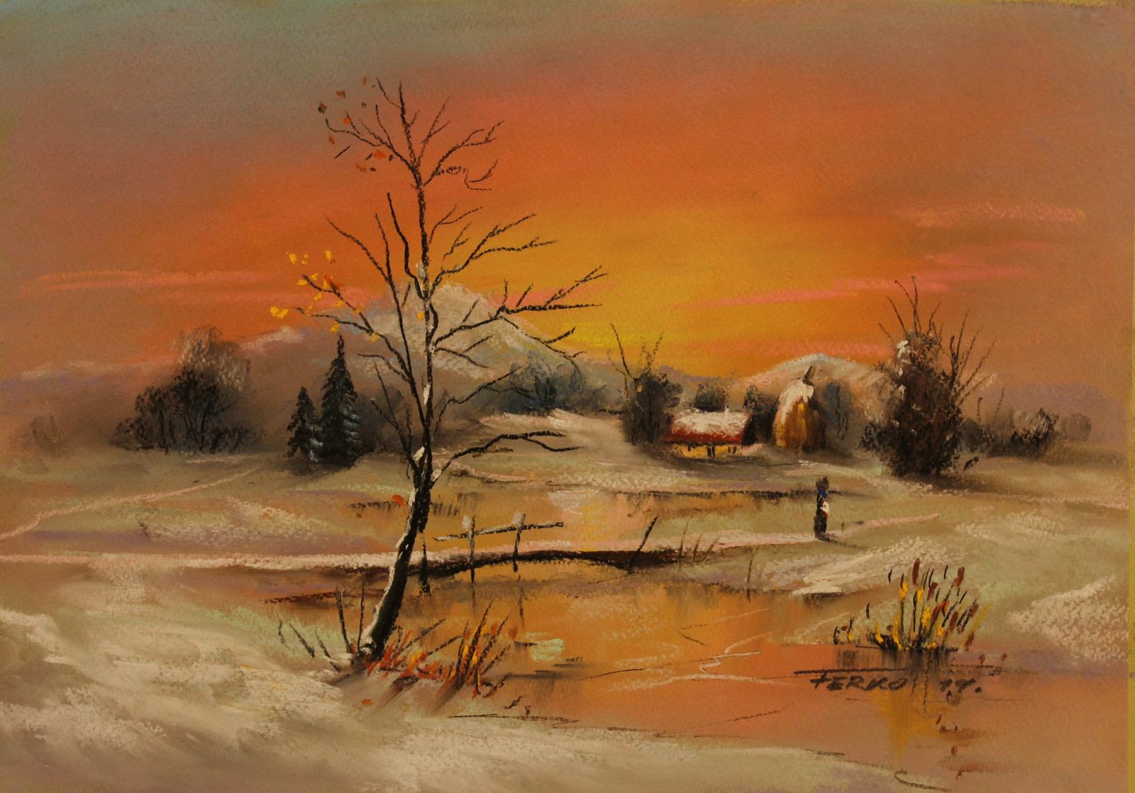 suhi pastel. Autor: ak. slikar Jadranko Ferko