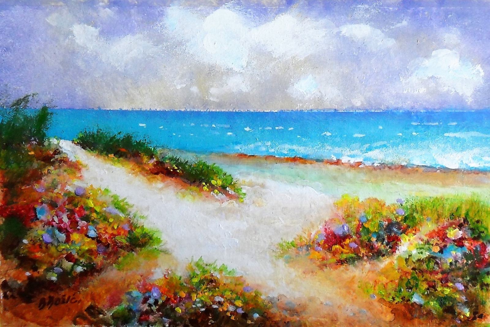 AKVARELI, AKRILI, ORIGINALI dimenz. cca 26-36 cm 85 Eu