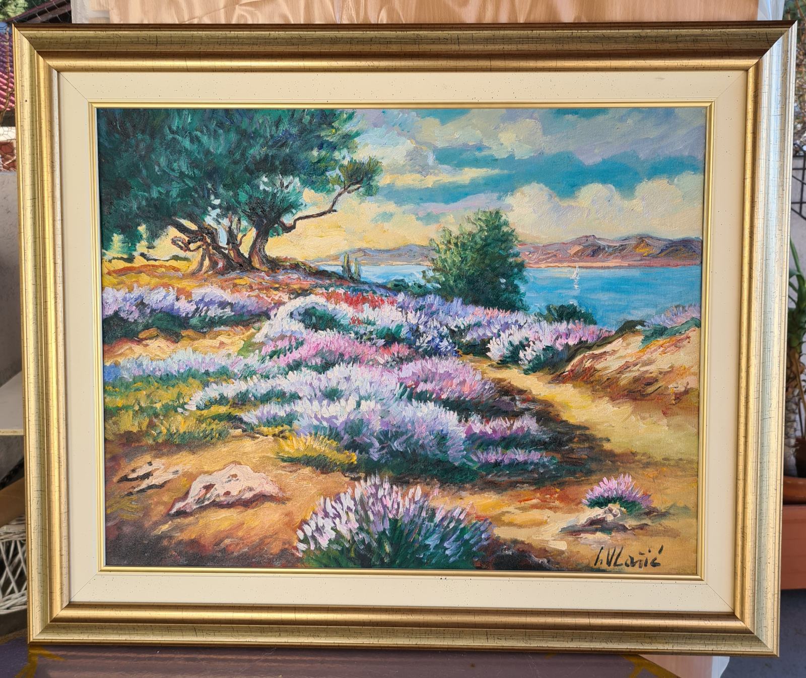 Lavande,Ulje na platnu