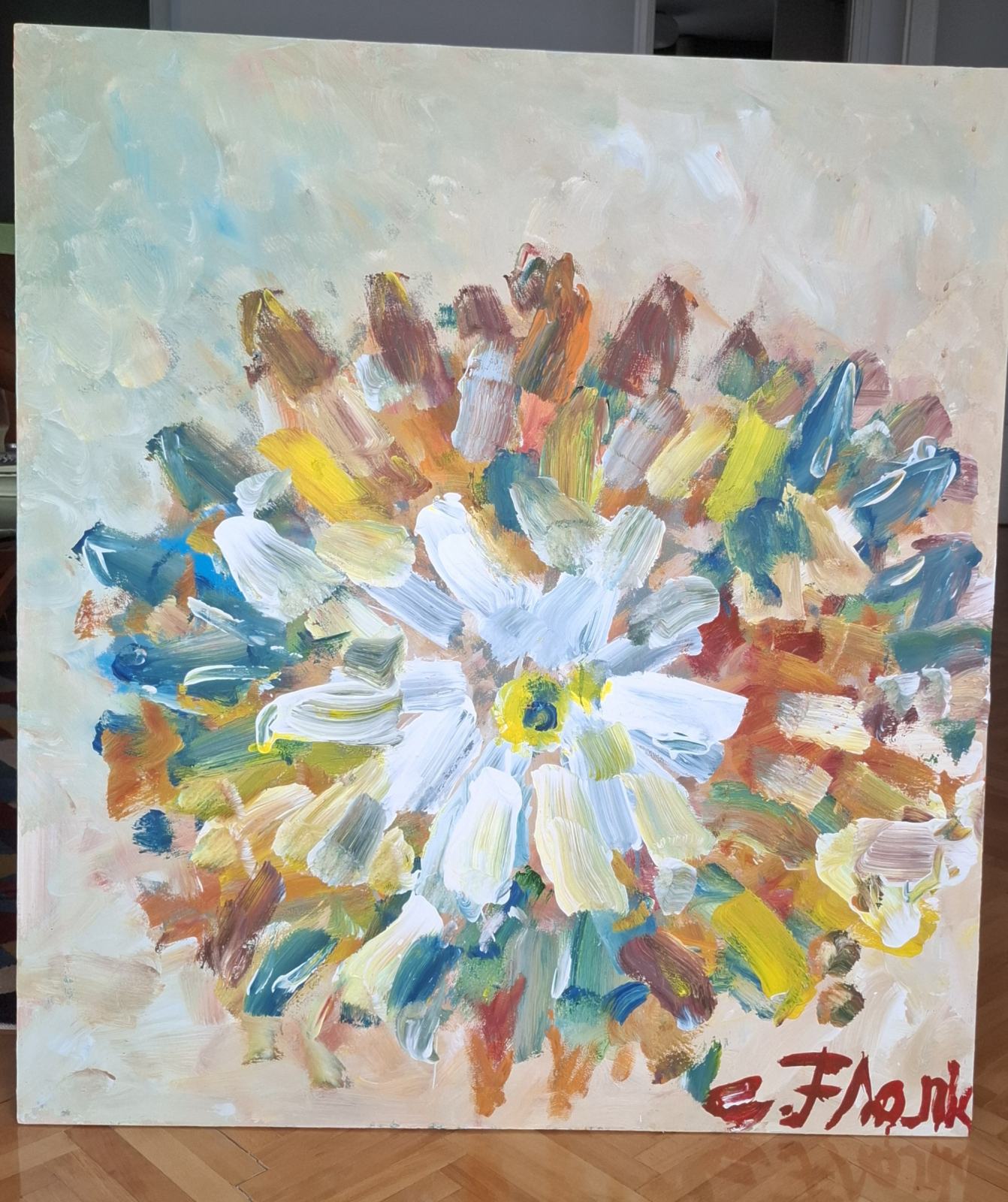 Umjetnička slika ak. slikara Claudia Franka