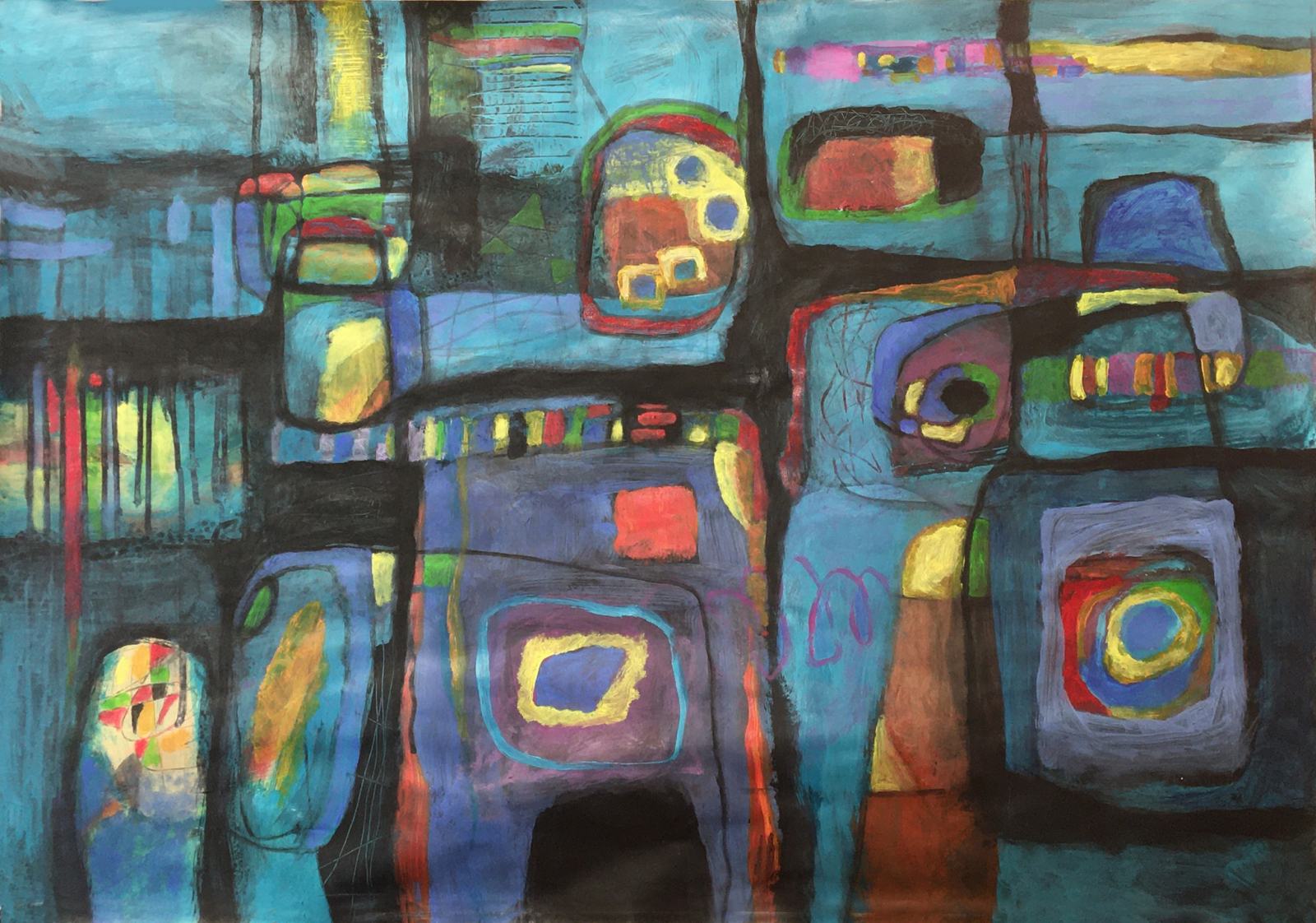 Umjetnička slika, akademski slikar Tomečak