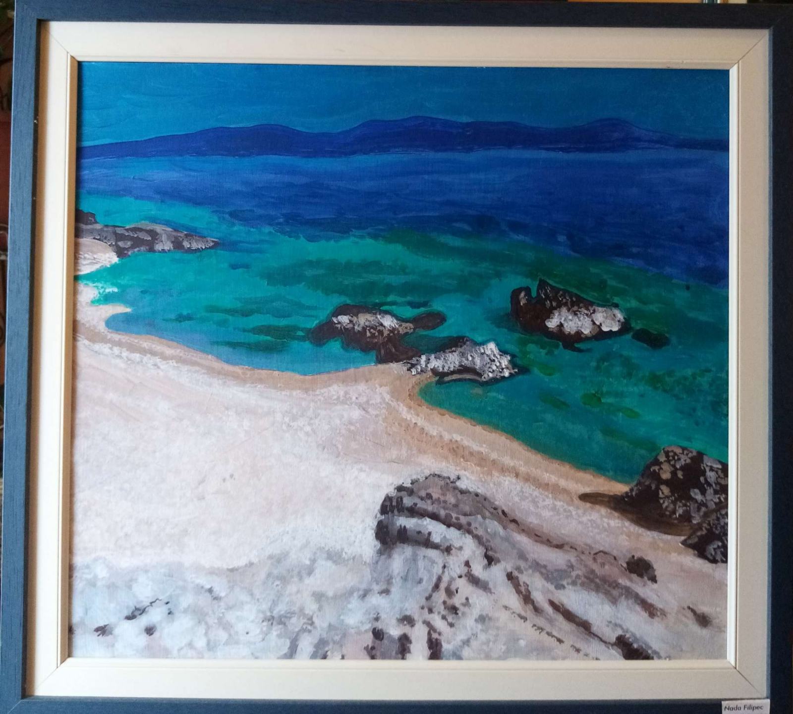 Umjetnička slika - motiv more