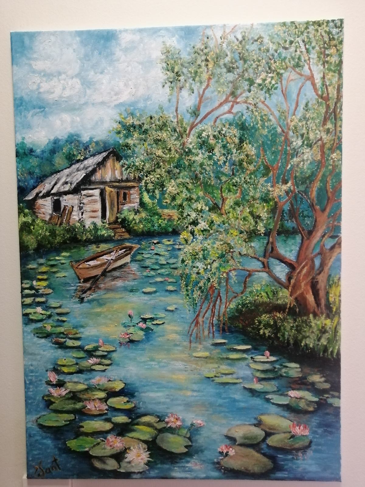 umjetnička slika Ulje na platnu