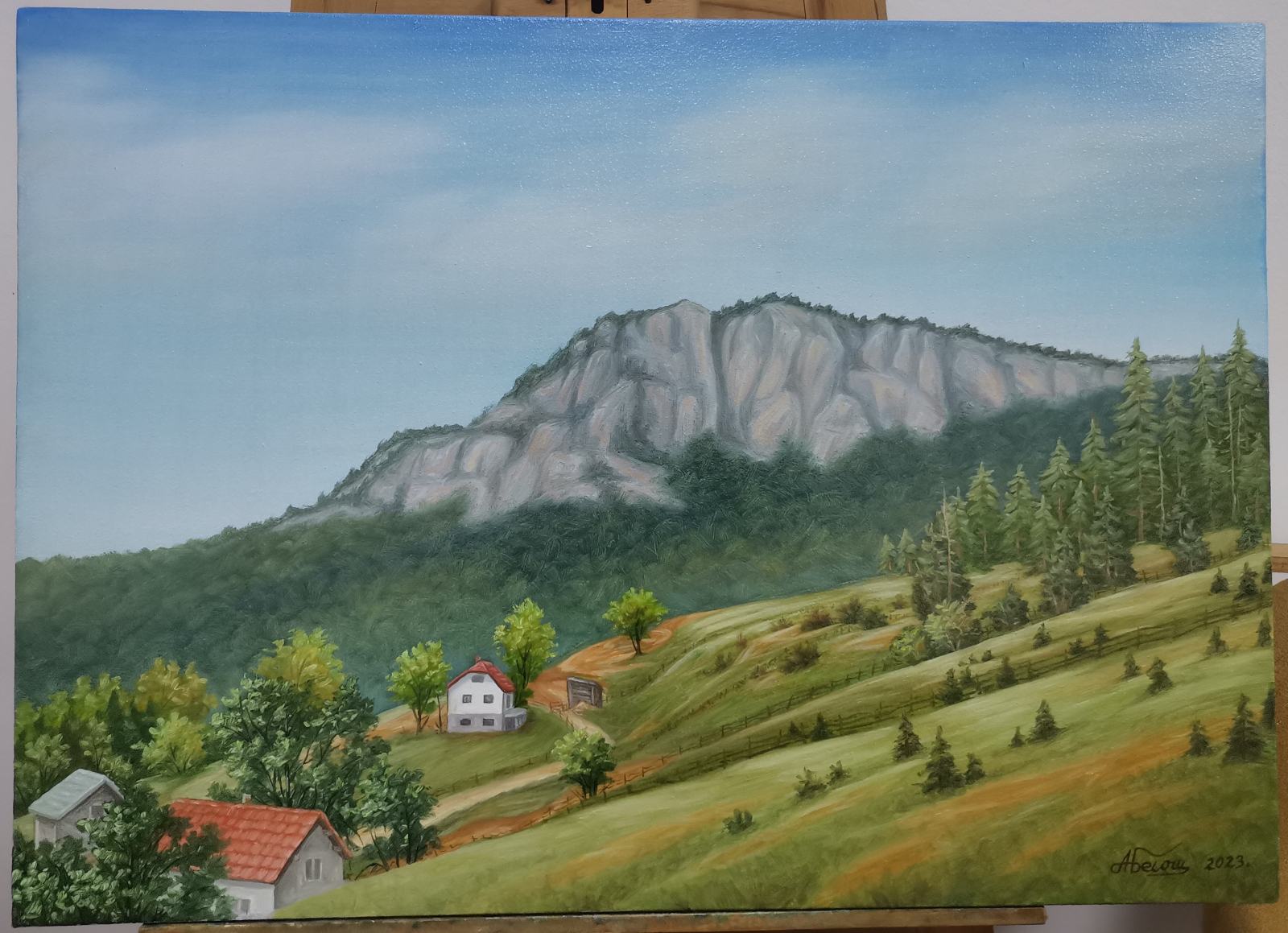 Umjetnička slika - ulje na platnu