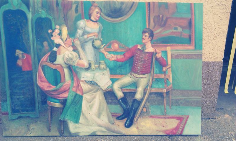 Umjetnička slika ulje na platnu