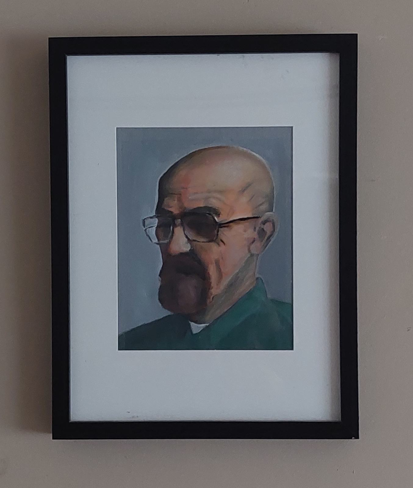 Umjetnicka slika - walter white - heisenberg -breaking bad