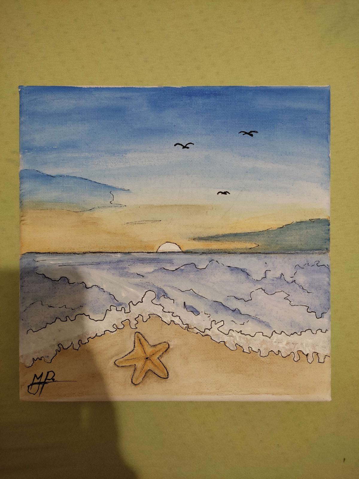 Zalazak Sunca - mala slika za zid