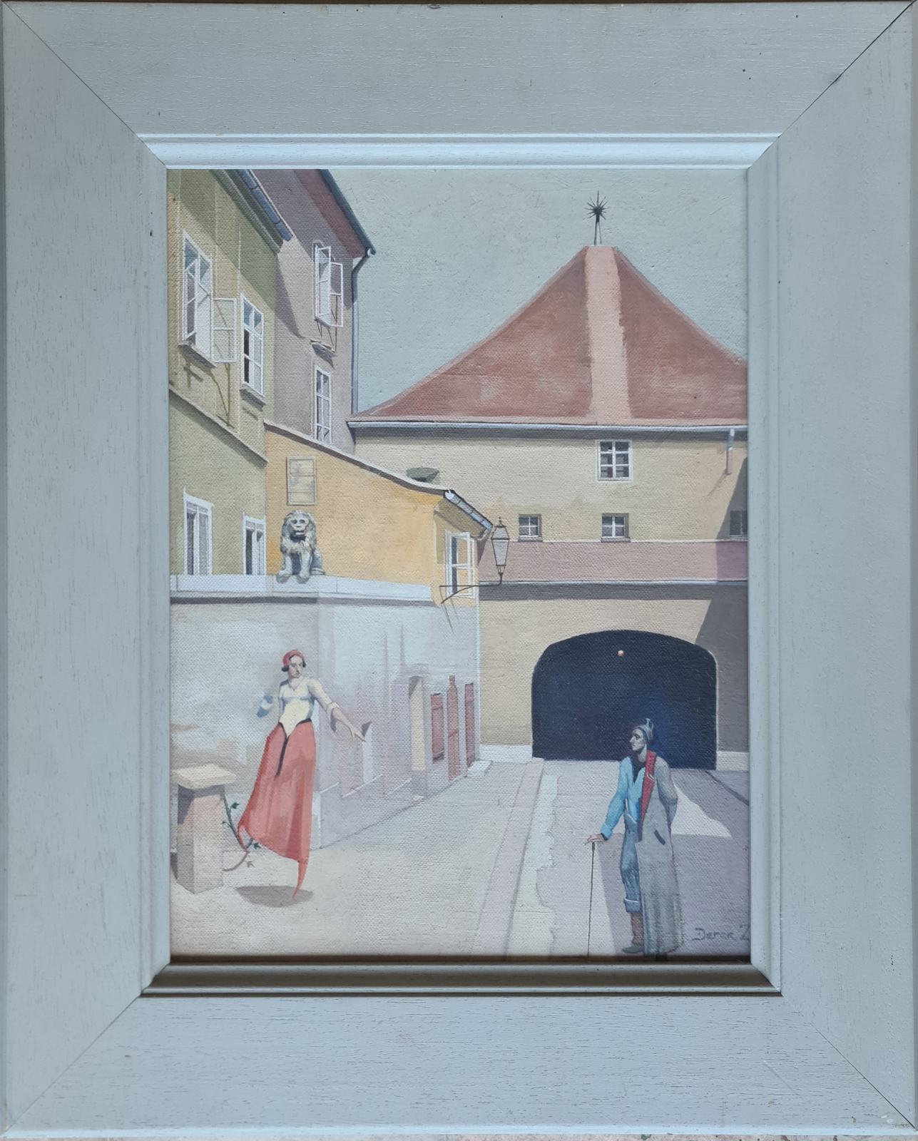 Zdravko Đerek Serbus ulje na platnu 40x30cm;