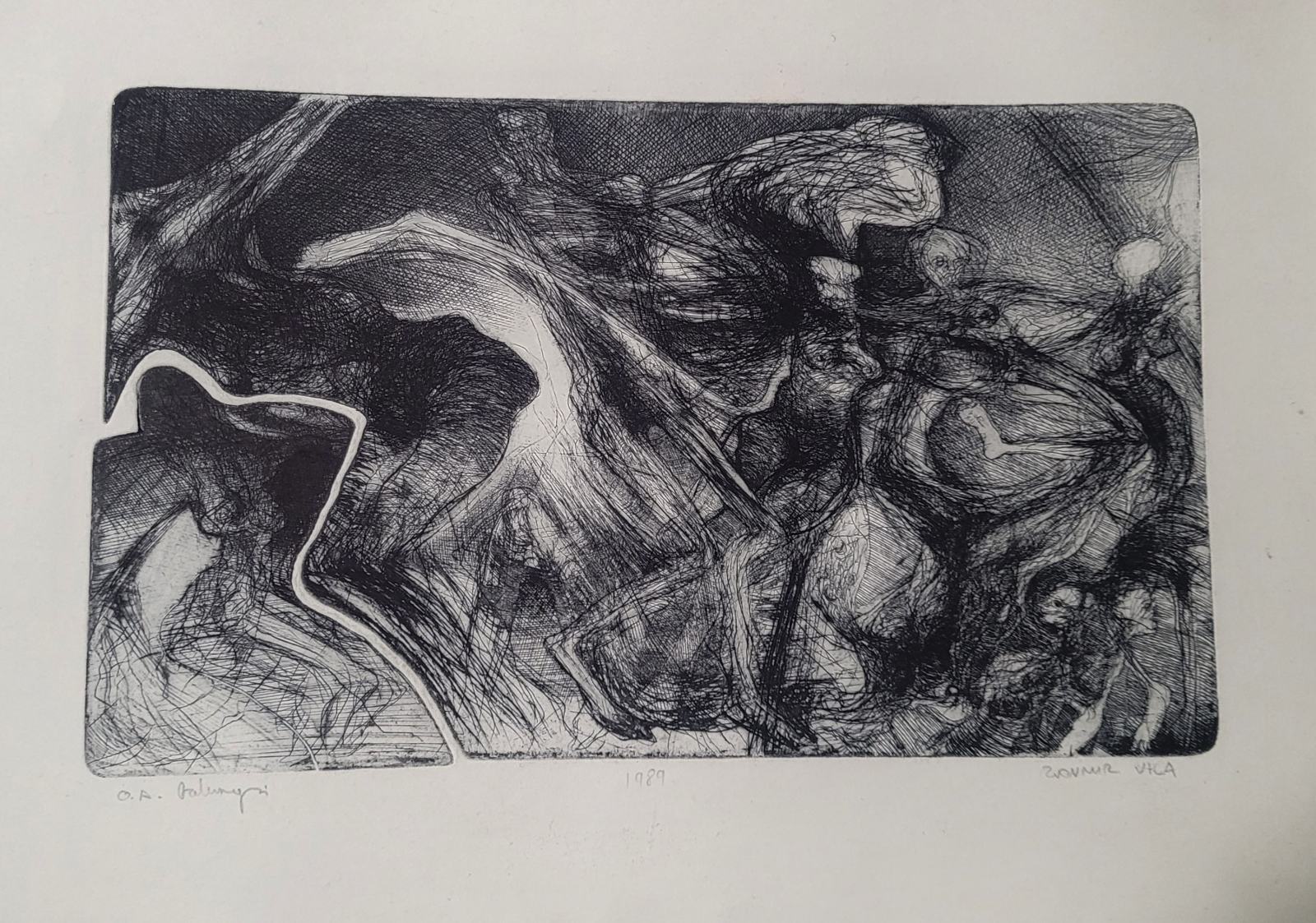 Zvonimir Vila - bakropis iz 1989.godine