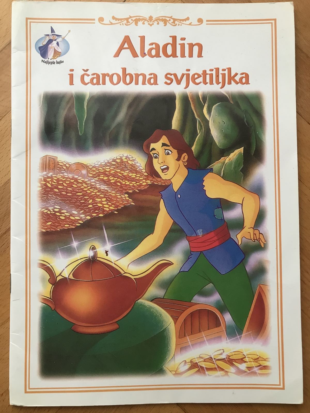 Aladin i čarobna svjetiljka / 20 str A4