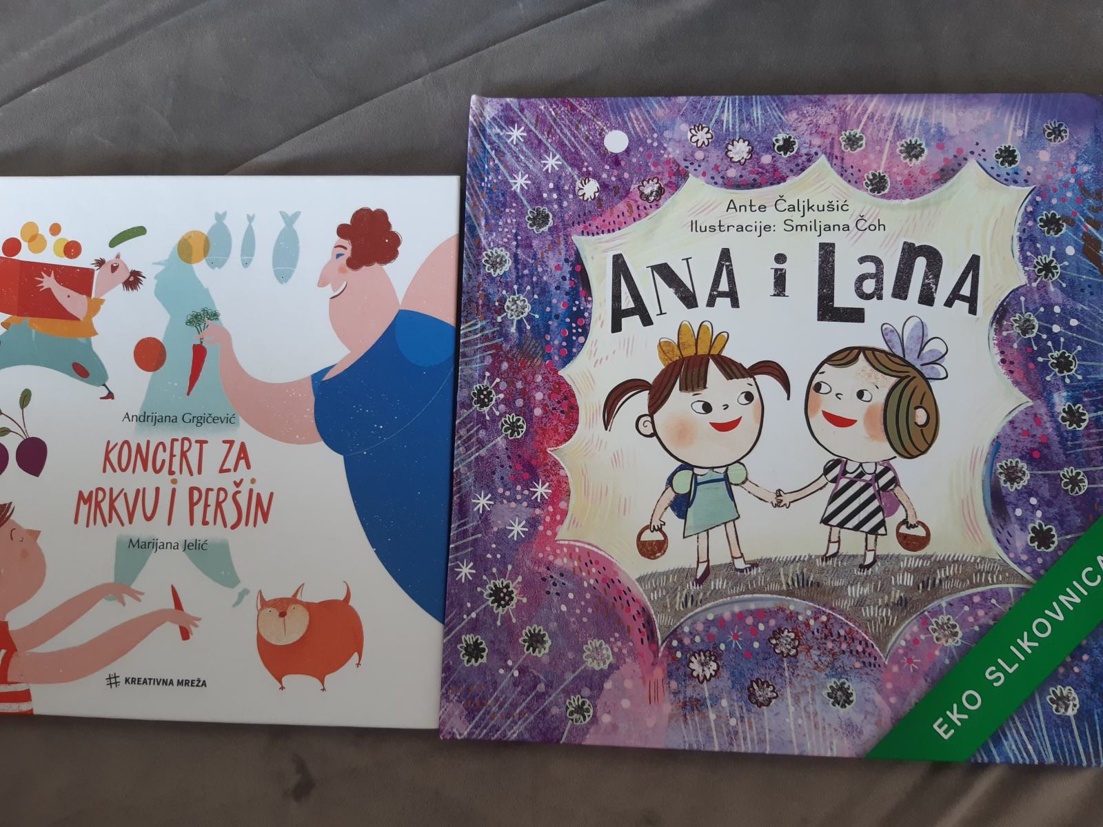 ANA I Lana slikovnica dježija knjiga novo