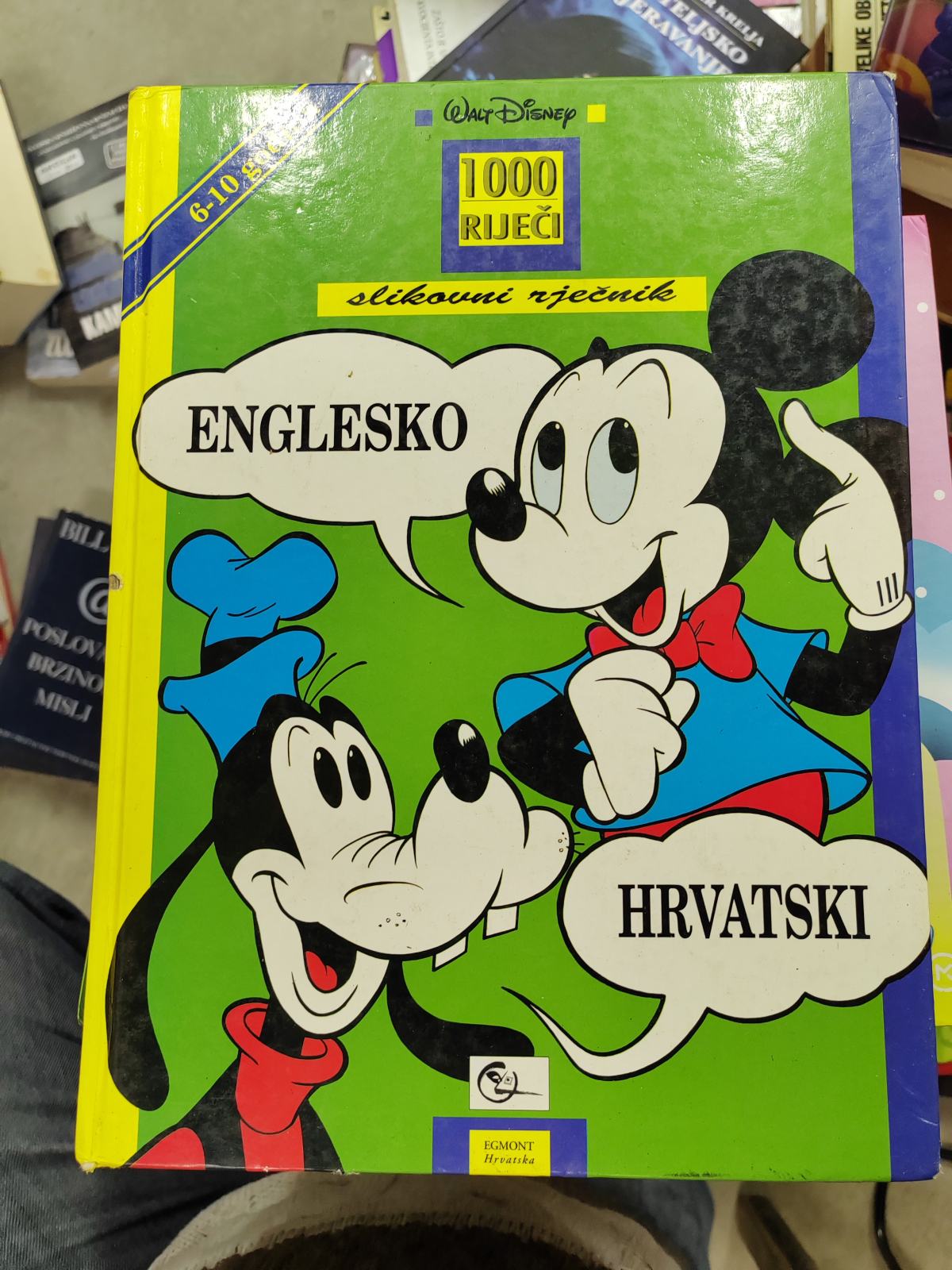 Englesko hrvatski slikovni rječnik 1000 riječi