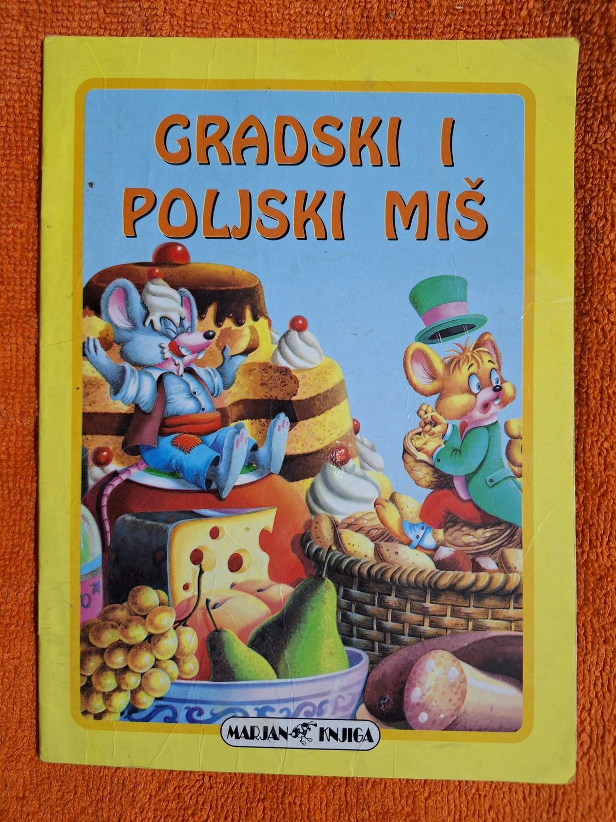 Gradski i poljski miš - slikovnica za djecu