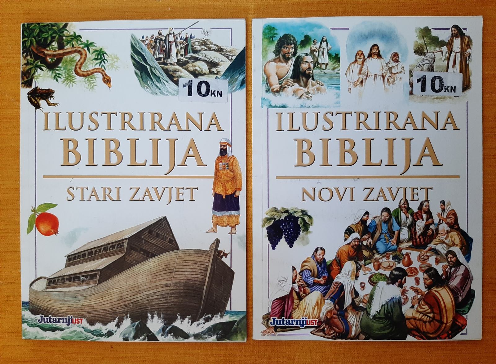 Ilustrirana biblija: Stari i Novi Zavjet, slikovnice za djecu