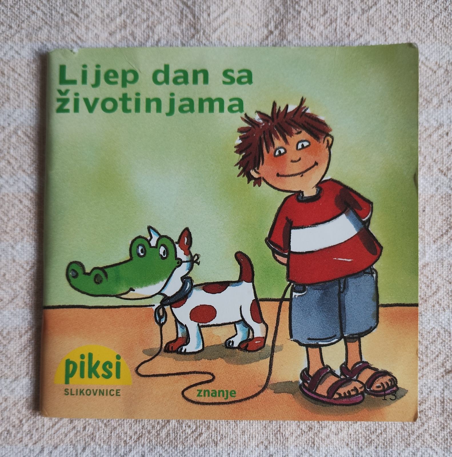 LIJEP DAN SA ZIVOTINJAMA piksi slikovnica