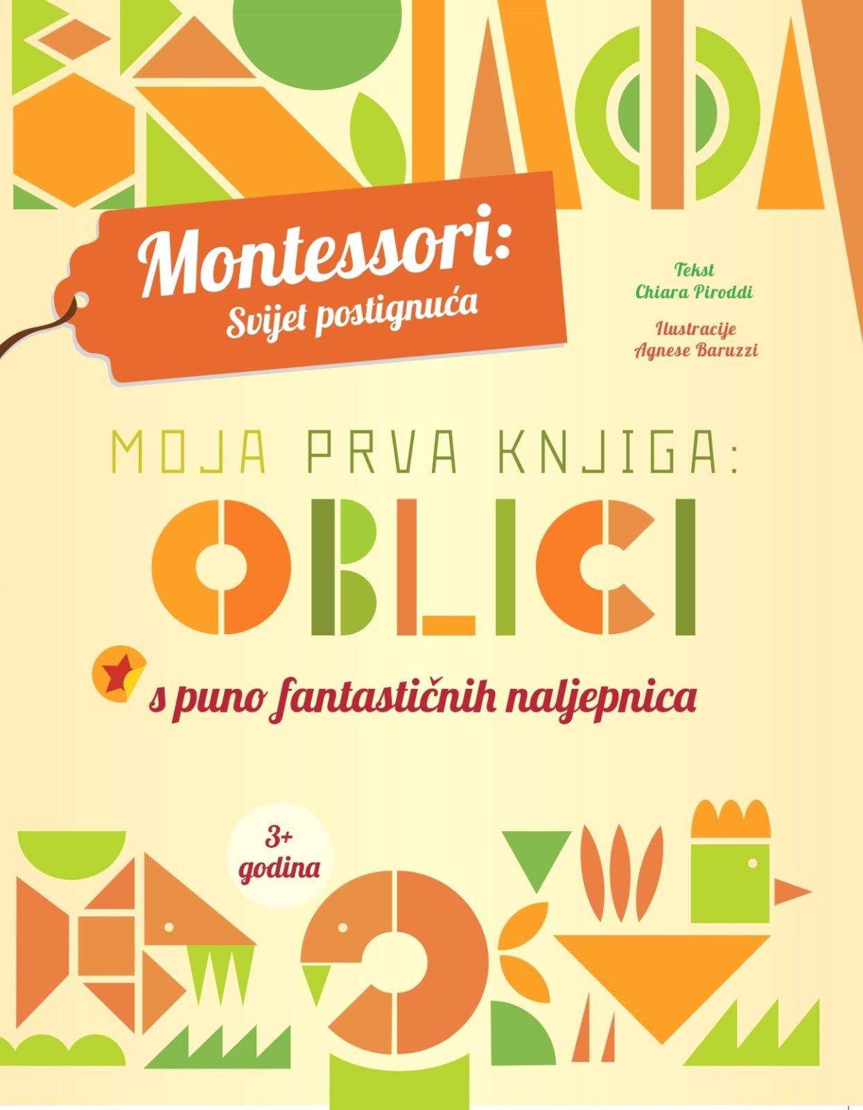 MONTESSORI: Moja prva knjiga- OBLICI