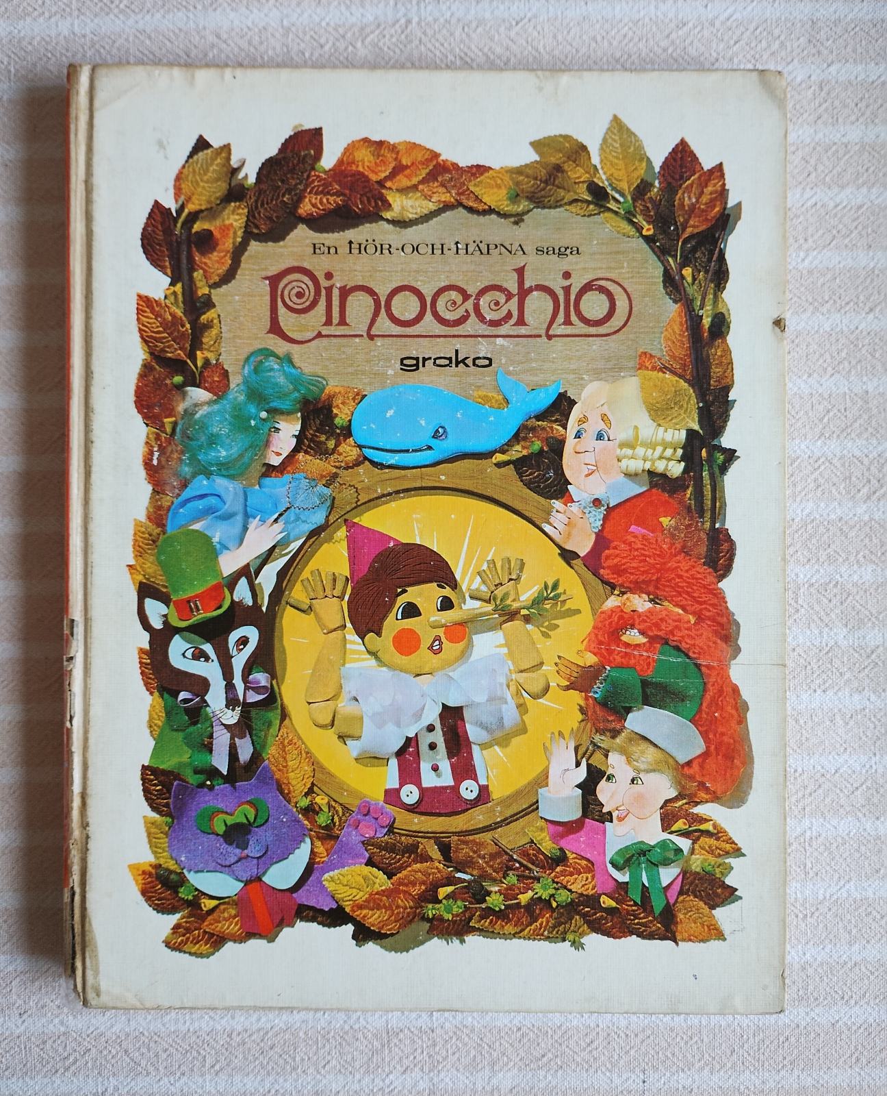 PINOCCHIO flamanski jezik pop up slikovnica