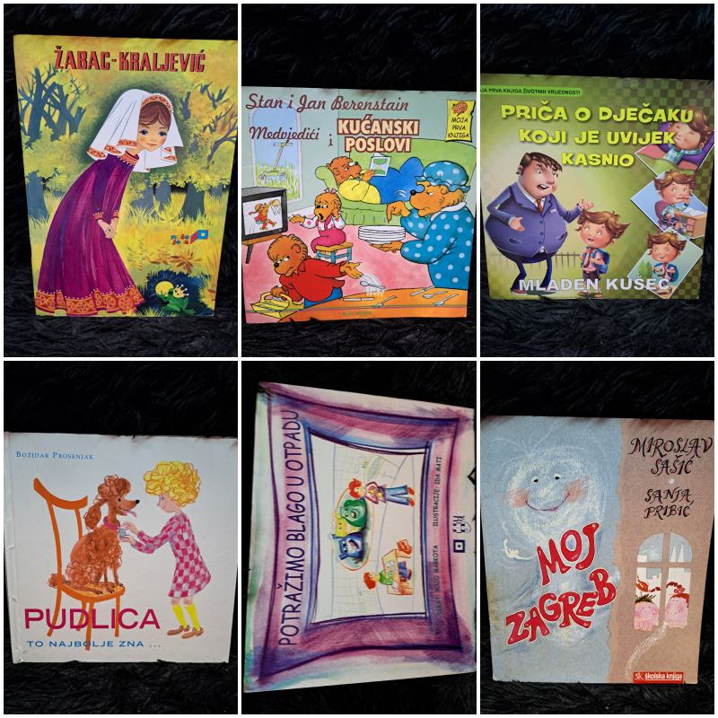 Različite dječje slikovnice