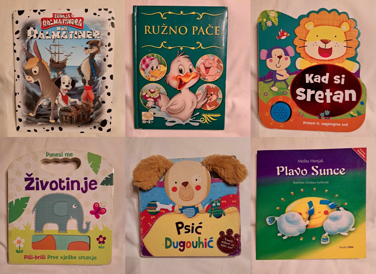 Različite dječje slikovnice