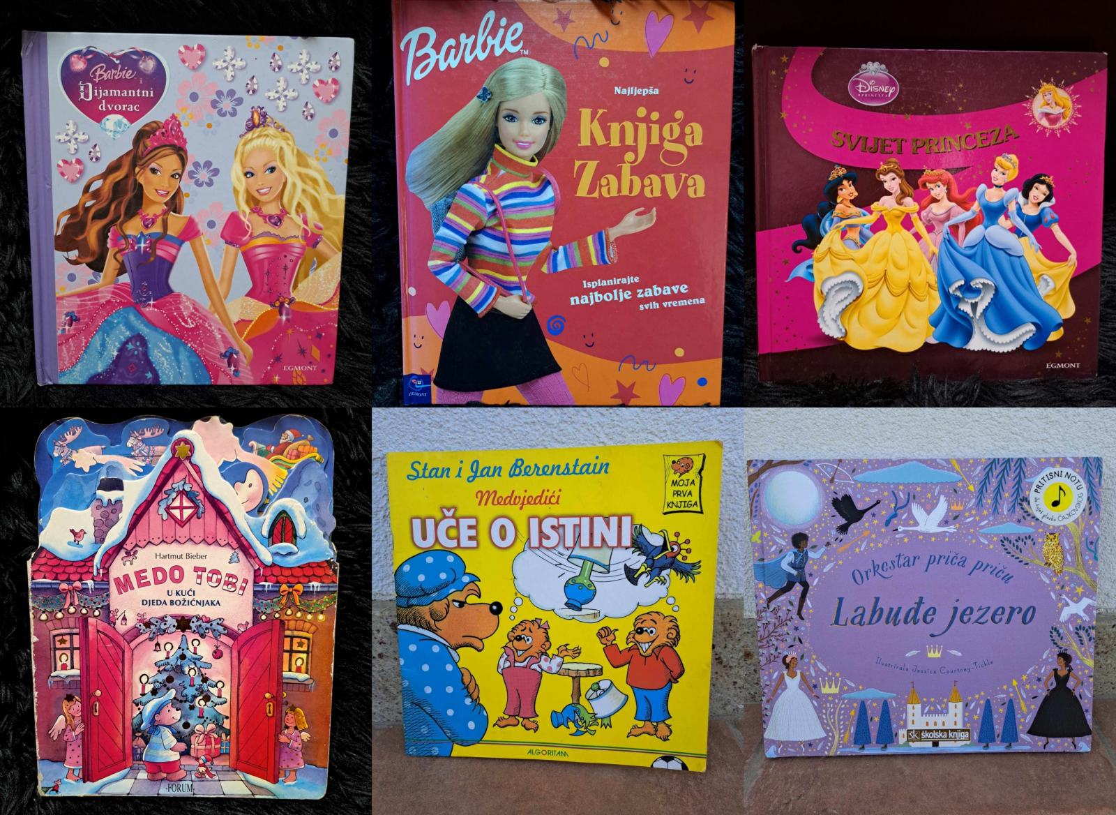 Različite dječje slikovnice