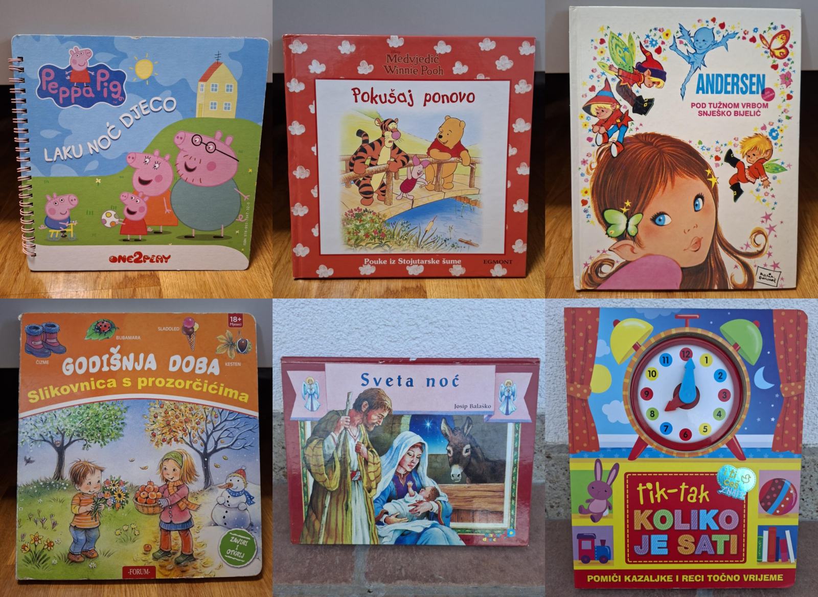 Različite dječje slikovnice
