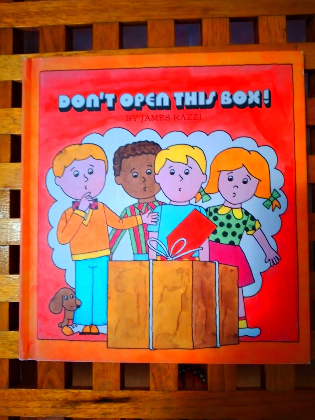 SLIKOVNICA ENGLESKI DONT OPEN THIS BOX! BY JAMES RAZZI 1973
