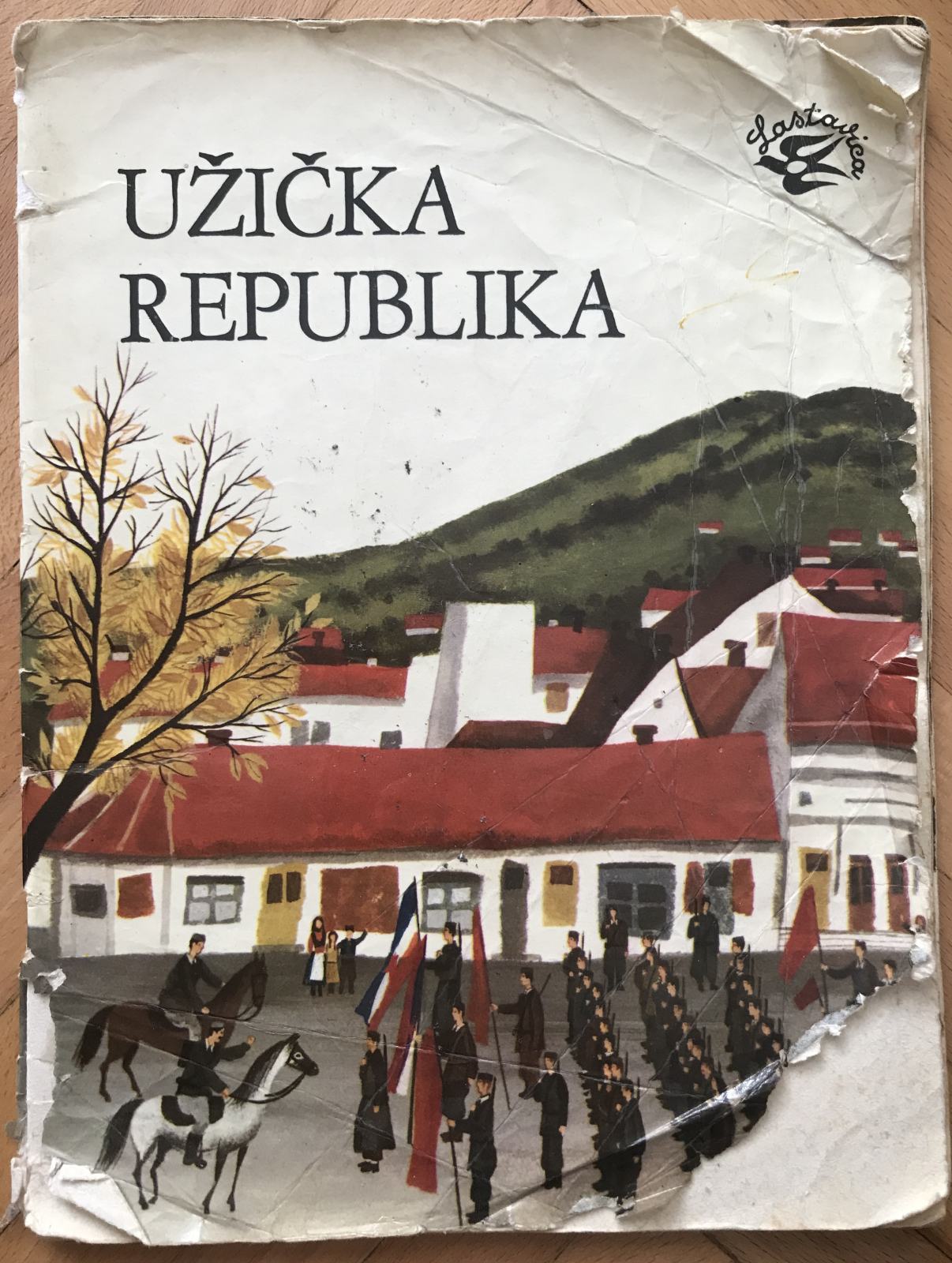 Slikovnica o NOB-u: Užička republika | 32 str iz 1974.