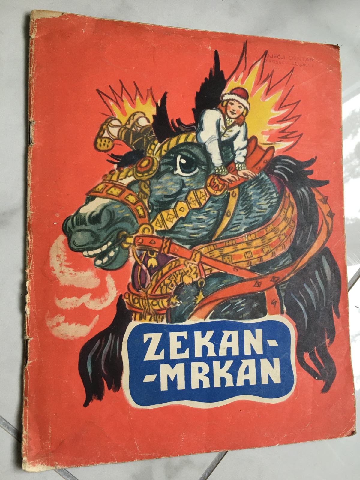Slikovnica ruska ZEKAN - MRKAN